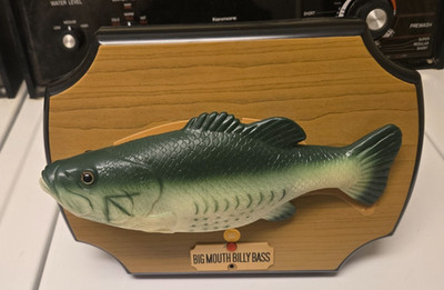 GA3 Gemmy Big Mouth Billy Bass Singing Fish | eBay