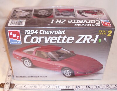 AMT 1994 CHEVROLET CORVETTE ZR-1 CAR MODEL KIT SEALED 1/25 8069 | eBay