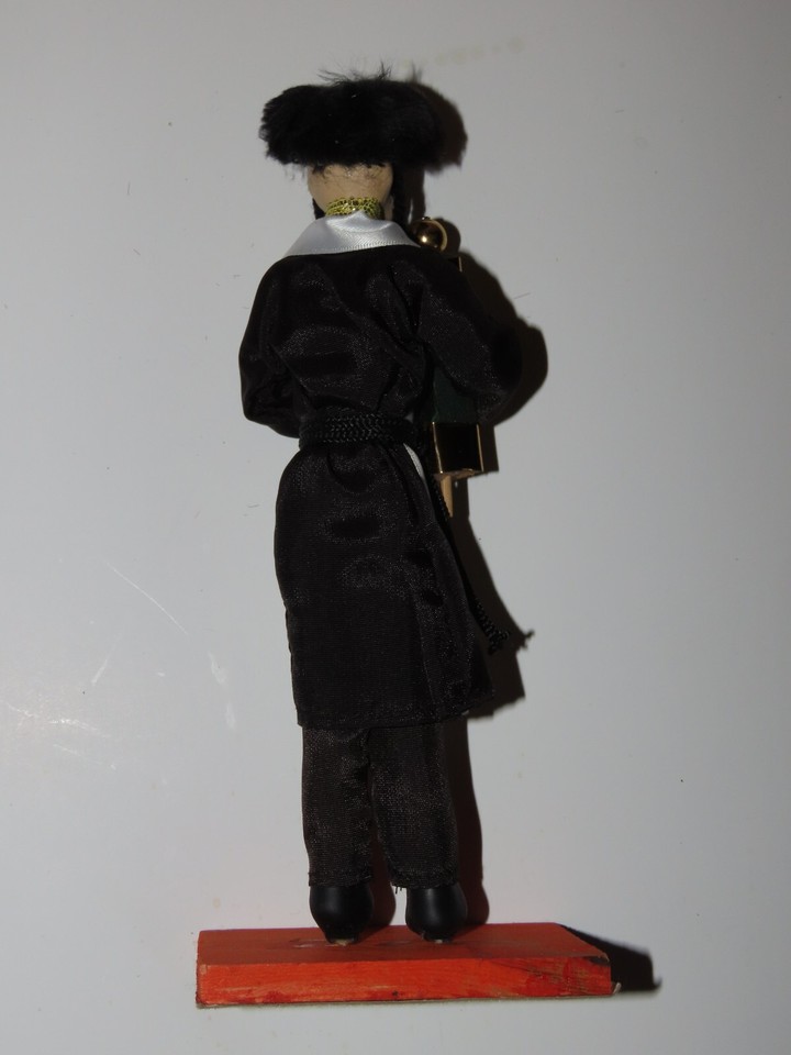 ORTHODOX JEWISH PRIEST DOLL 8" Vtg ISRAEL HANDMADE | eBay
