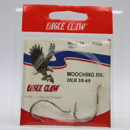 Eagle Claw Fixed Mooching Rig 585-20-3/4 20lb 3/0-4/0 | eBay
