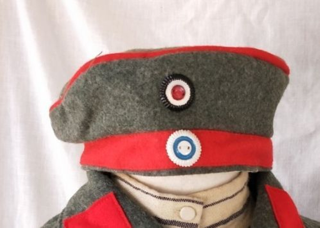 WW1 IMPERIAL GERMAN FELDMÜTZE 1910 in FIELD GREEN - COCKADES NOT ...