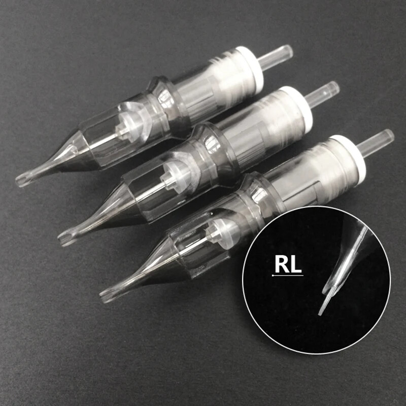 10 PCS Tattoo Permanent Makeup Cartridge Needles Micropigmentation ...