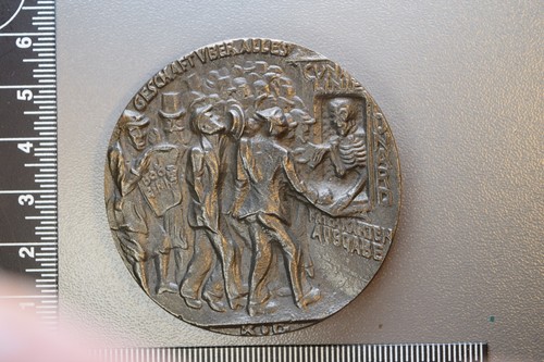 Large Medal High Relief Exonumia Art Coin Commemorative Lusitania ...