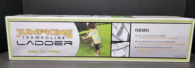 Jumpking Outdoor Two Step Trampoline Ladder for Frames up to 36" - 37 ...