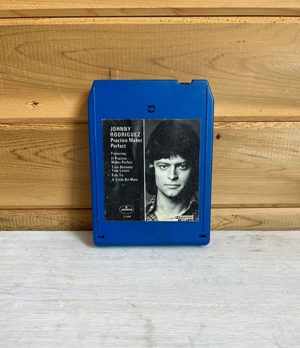 Johnny Rodriguez Practice Makes Perfect 8 Track Cassette Vintage | eBay