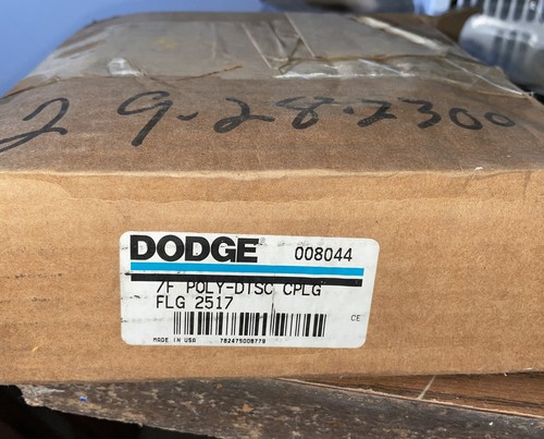 DODGE 008044 7F Poly Disc Coupling FLG 2517 | eBay