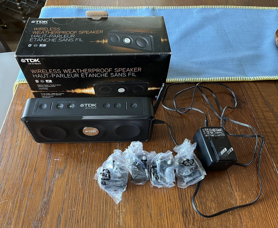 TDK Life On Record A33 Wireless Bluetooth Speaker - Multi Country Power ...