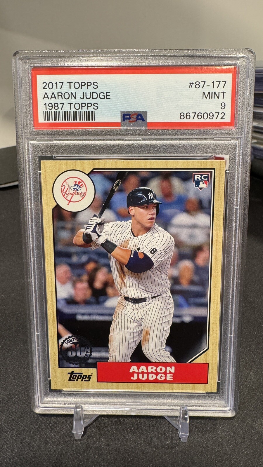 2017 Topps - 1987 Design #87-177 Aaron Judge (RC) for sale online | eBay