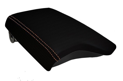 Console Lid Armrest Cover Carbon Fiber for Ford Ranger 2019-2020 Orange ...