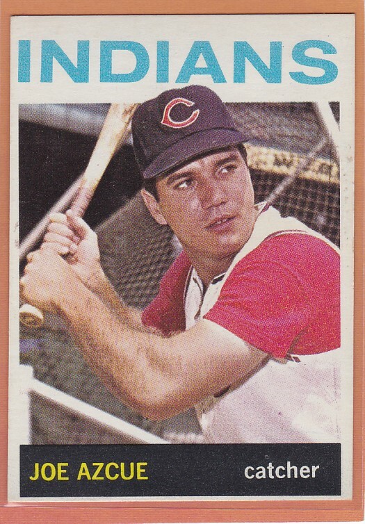 1964 TOPPS BASEBALL JOE AZCUE #199 INDIANS EX+ *73588 | eBay