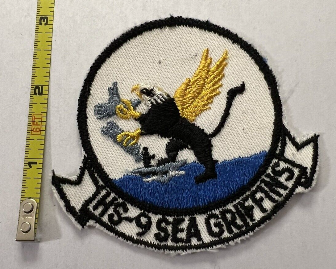 Extremely Rare 1950's Helicopter Squadron-9 "Sea Griffins" Patch ...