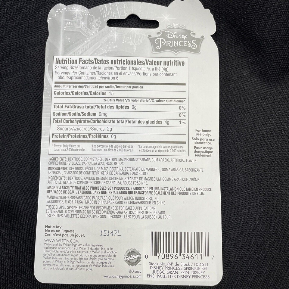 Disney Princess Sprinkle Set Cupcake Decorating | eBay