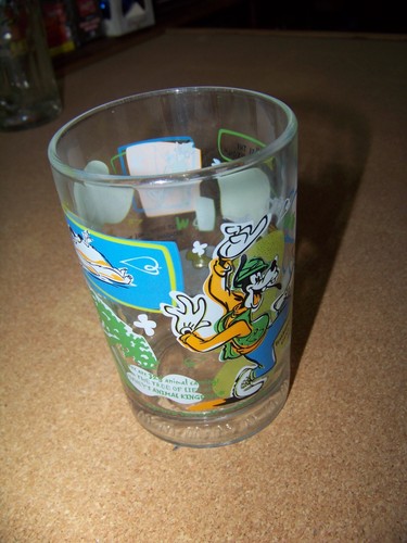 100 Years of Magic Walt Disney McDonald's glass Mickey Goofy Simba ...