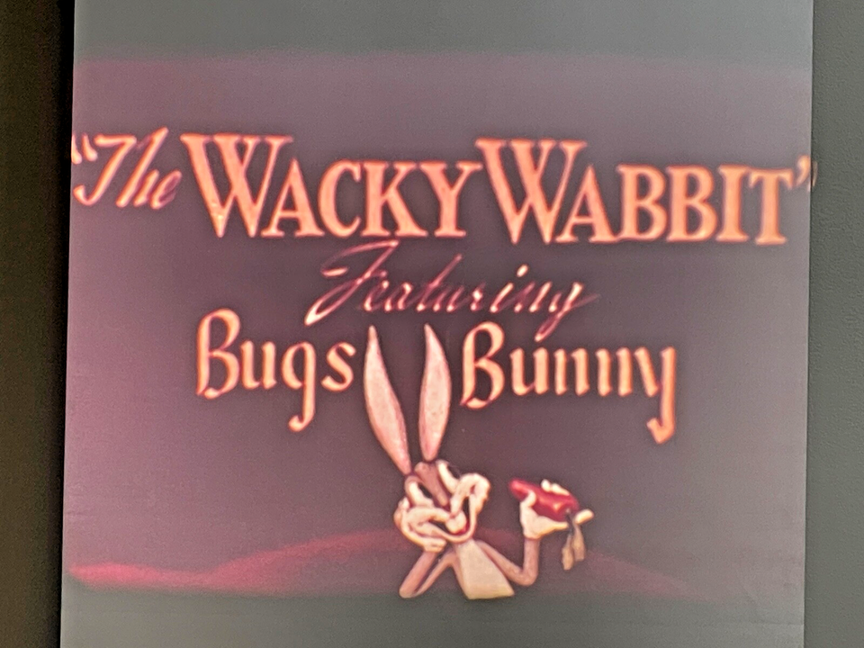 Wacky Wabbit 16mm WB color cartoon Bugs Bunny Elmer Fudd 1942 E-923-3 7 ...