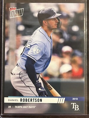 2019 Topps Now #OD-59 Daniel Robertson Tampa Bay Rays | eBay