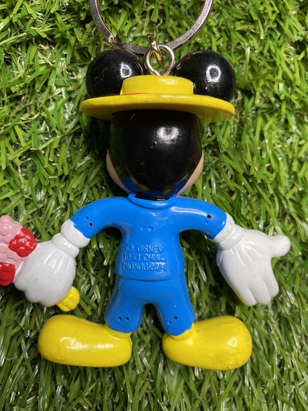 Vintage Disney Mickey & Minnie Mouse Goofy Monogram Keychain 1993 Lot ...