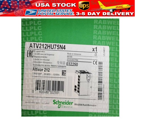 New For schneider Inverter ATV212HU75N4 7.5KW 380V Can Rplace ...