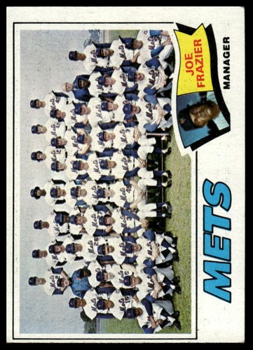 1977 Topps #259 New York Mets / Joe Frazier New York Mets Baseball Card ...
