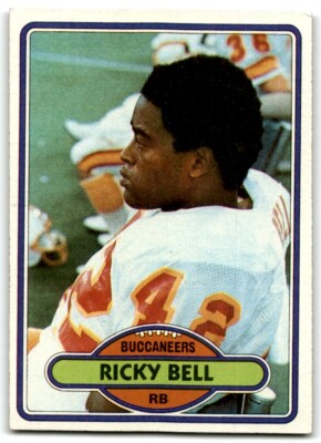 1980 TOPPS RICKY BELL TAMPA BAY BUCCANEERS #81 | eBay