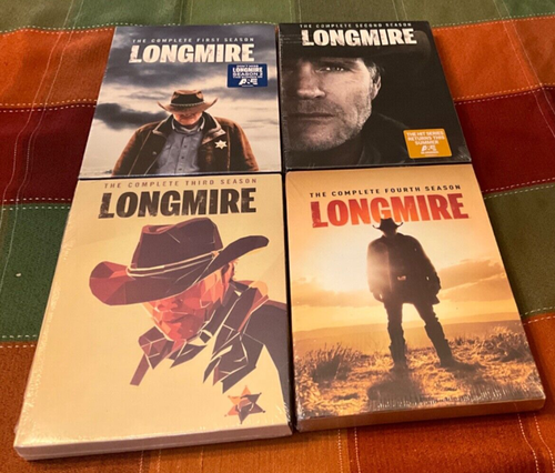 Longmire Complete Seasons 1-4 DVD - NEW, SEALED | eBay