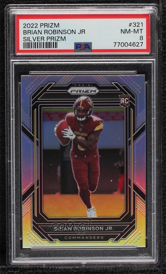 2022 Panini Prizm - Rookies Silver Prizm #321 Brian Robinson Jr. (RC ...