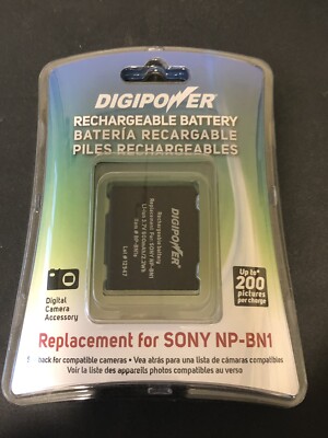 Digipower Rechargeable Battery For Sony NP-BN1 | eBay