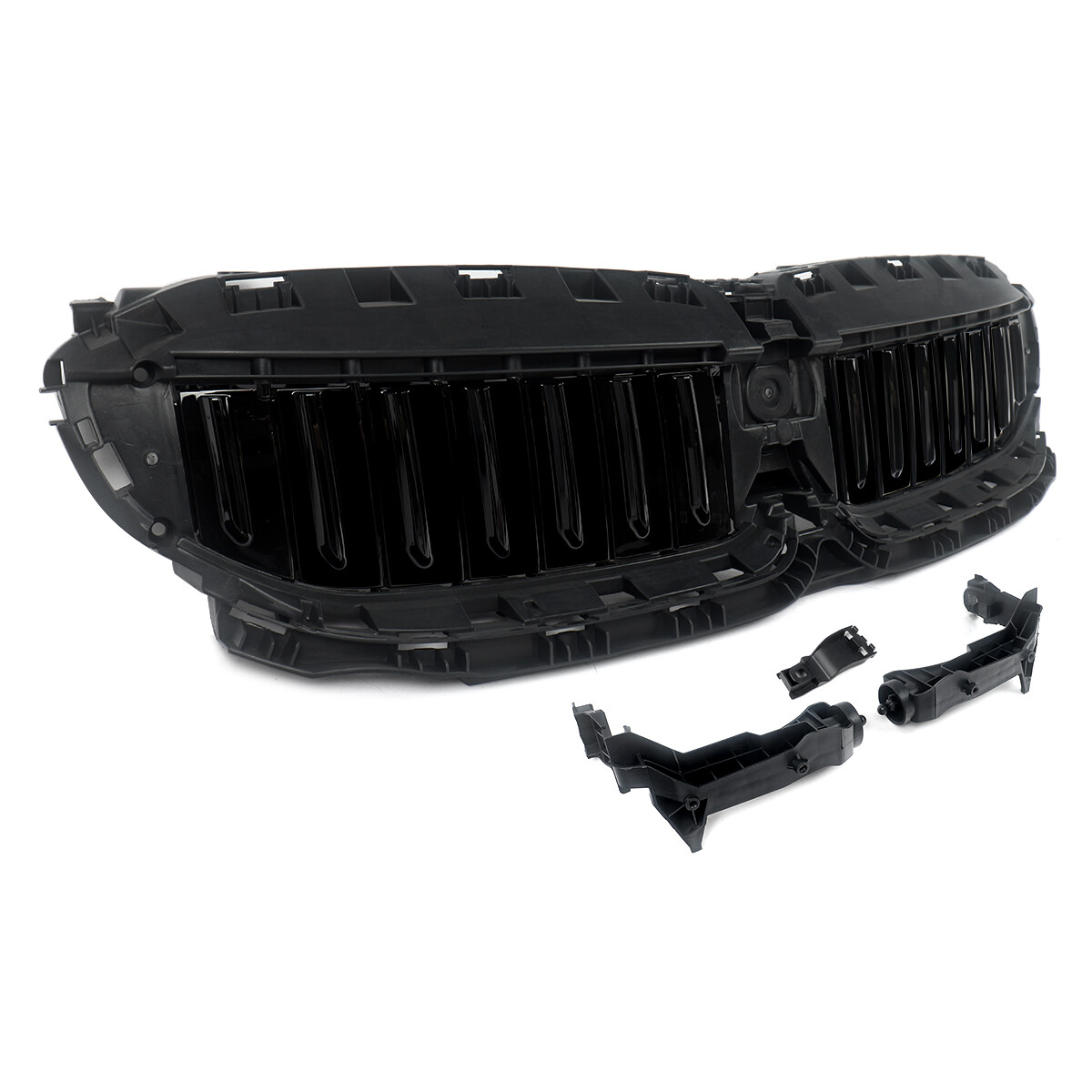 Front Upper Radiator Grille Active Air Shutter For BMW G20 G21 330i ...