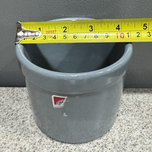 Ohio State Buckeyes OSU Zanesville Pottery Stoneware Crock Planter 3.5 ...