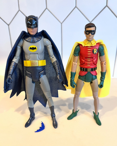 Batman Classic 1966 TV series BATMAN & ROBIN action figures Mattel | eBay