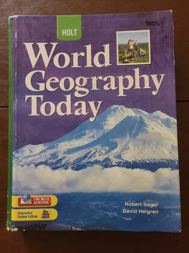 World Geography Today Textbook (Grades 9–12) + Teacher's Edition + CD ...