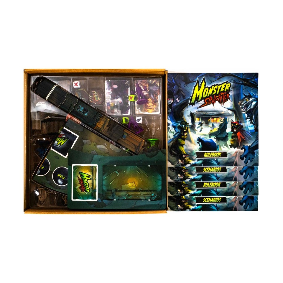 Ankama Monster Slaughter Kickstarter Collection - Base Game + Expansio VG+/NM | eBay