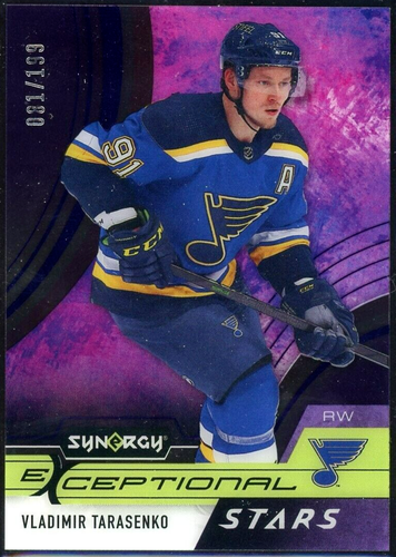 2021-22 Upper Deck Synergy Exceptional Stars Vladimir Tarasenko! /199! #ES-VT! | eBay
