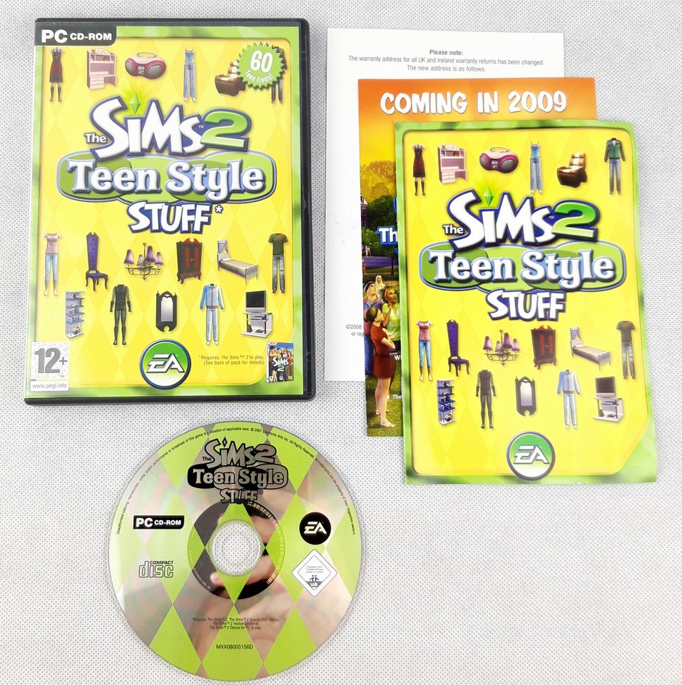 The Sims 2 PC Base Game / All Expansion Packs. All With Manuals. (CD's ...