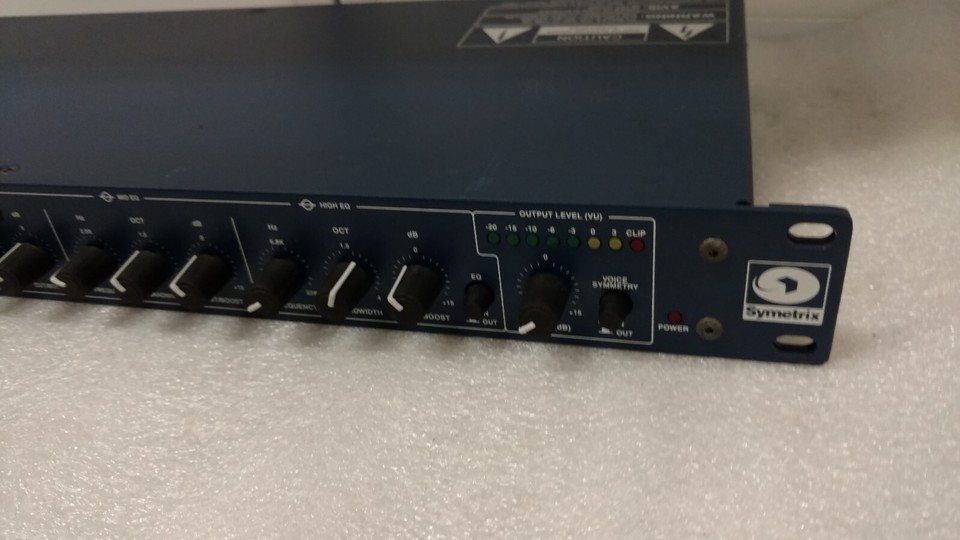 SYMETRIX 528E CHANNEL STRIP: MIC PREAMP, COMPRESSOR, DE-ESSER | eBay