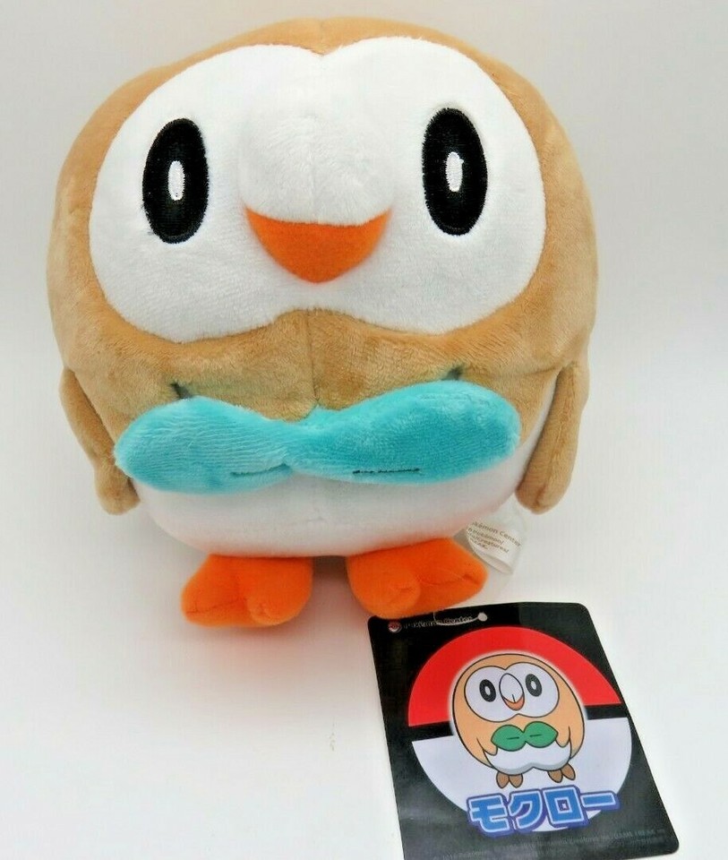 Pokemon Center Rowlet 7" Plush Marked "For Sale in Japan Only" 2016 ...