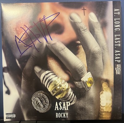 ASAP Rocky signed At. Long. Last. ASAP. 12" lp album | eBay
