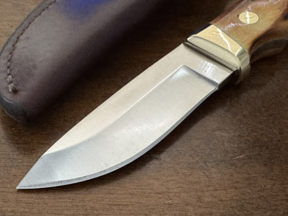 Rare VTG Schrade PH1 Fixed Blade Knife Nice Handle Loveless Style Made ...