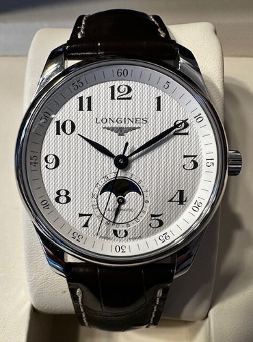 Longines Master Automatic Moonphase Men's Watch L29094783 703200206127 ...