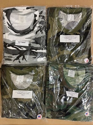 Lot of 4 Big + Tall Short Sleeve T-Shirts Size 5XLT Made in USA 100% ...