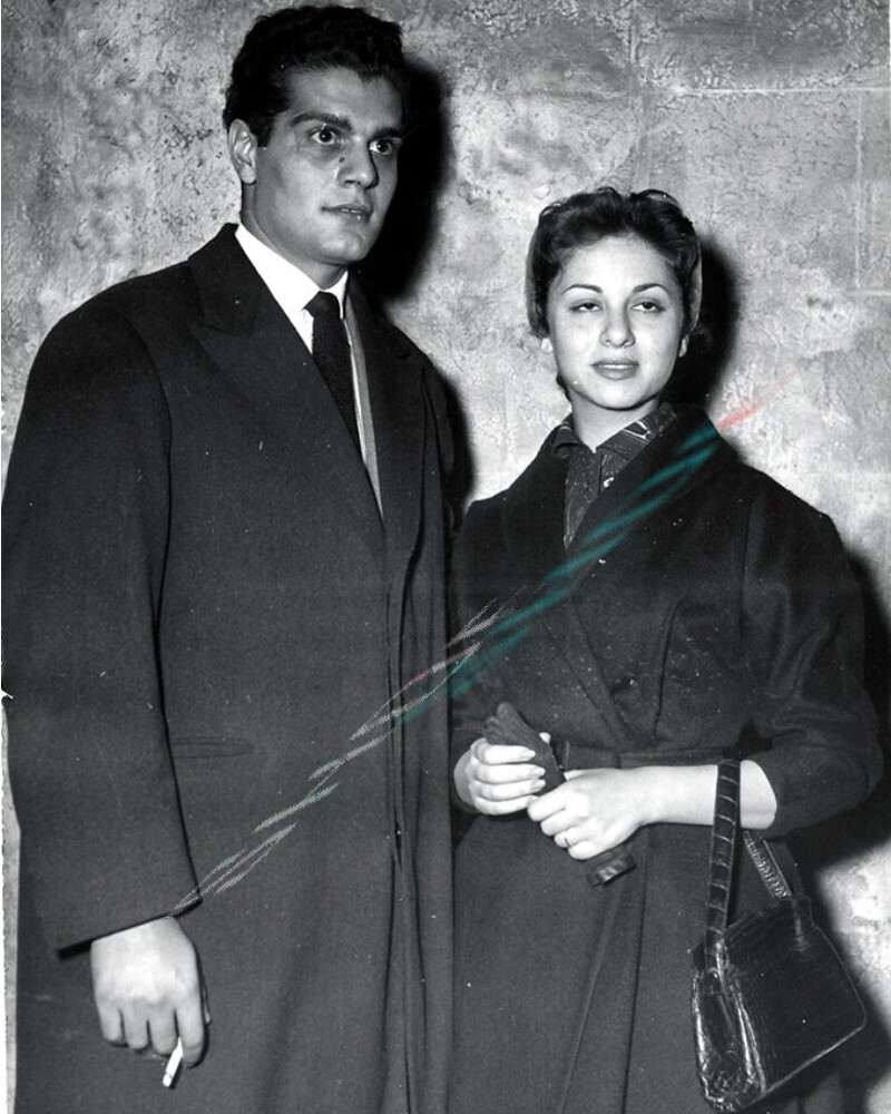 Faten Hamama Omar Sharif