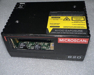 MICROSCAN MS-820 FIXED BARCODE READER | eBay