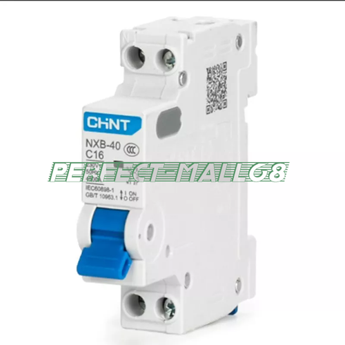 5PC New For CHINT miniature circuit breaker 1P+N 230V 50Hz 16A NXB-40 ...