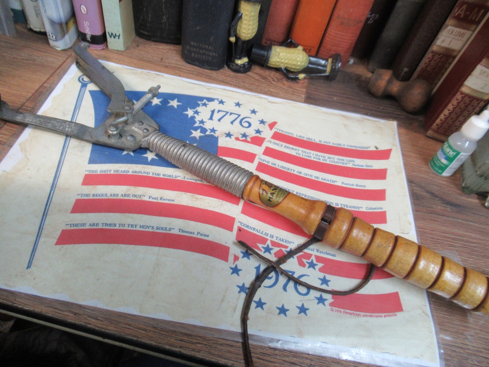 Vintage Winchester Western Olin Hand Trap Clay Pigeon Thrower Made USA ...