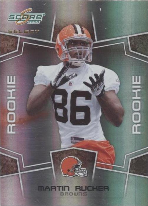 2008 Score Select - Rookie Martin Rucker #399 /999 (RC) for sale online ...