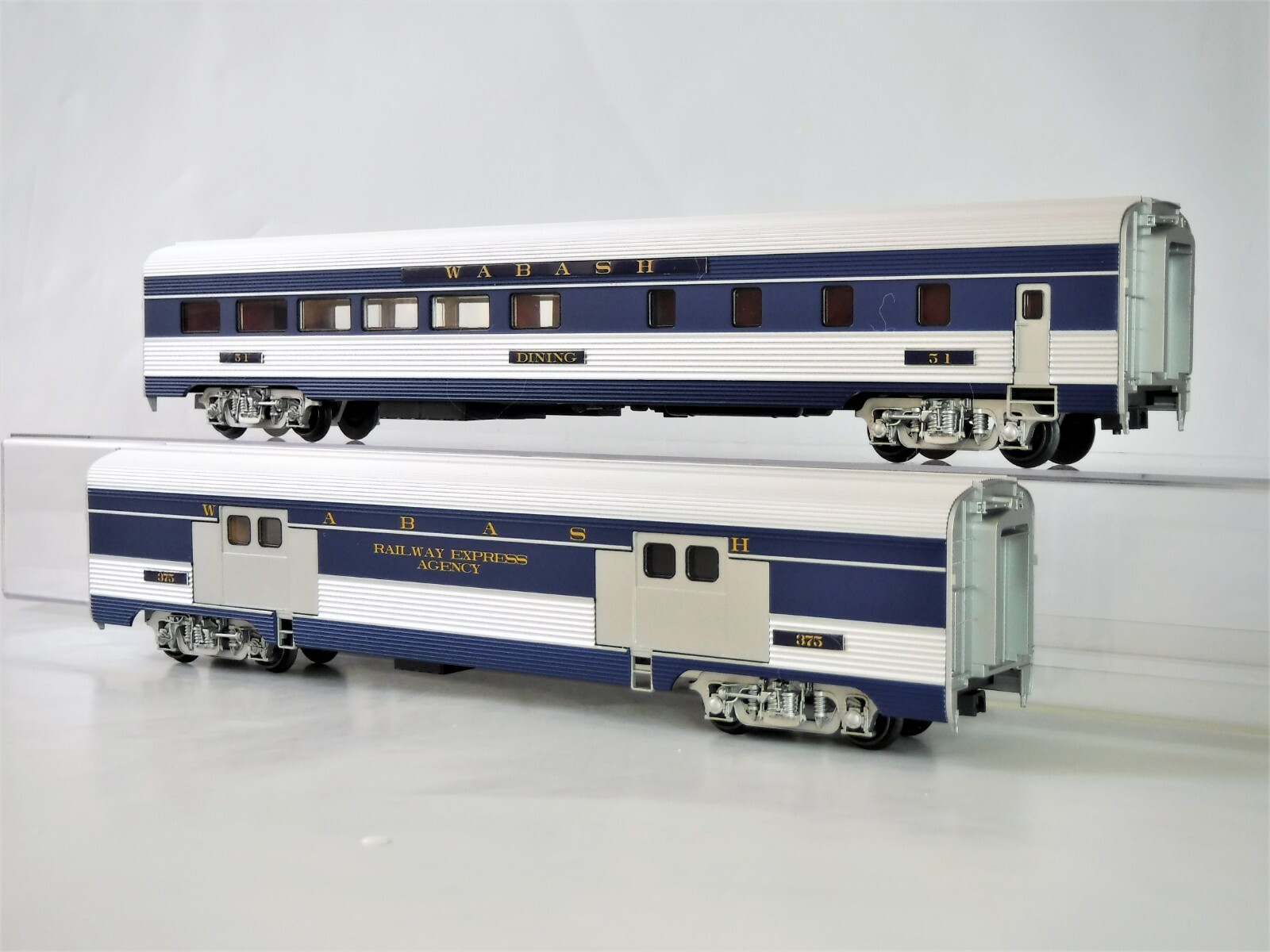 Märklin 26490 'Blue Bird' Train WABASH Alco PA-1 + 6 cars - MFX Sound ...