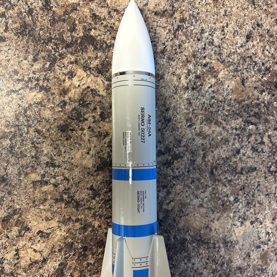 Rocketarium AIM-54 Phoenix Missile Rocket 🚀 Built & Ready To Launch 🚀 ...