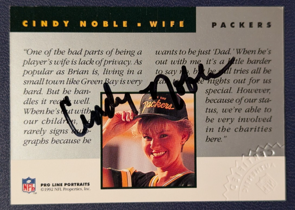 1991 & 1992 Pro Line NFL AUTOGRAPHS w/ COA seal - YOU PICK - (FREE ...
