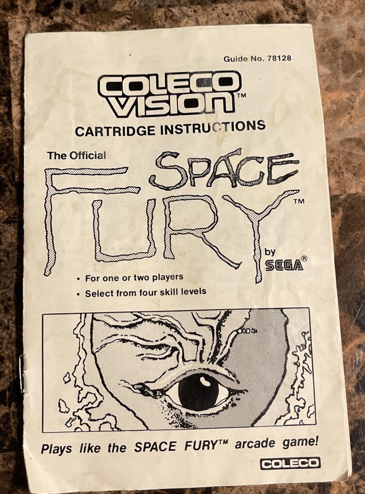 ColecoVision Console w/two Controllers, Power Supply, 8 Games and ...