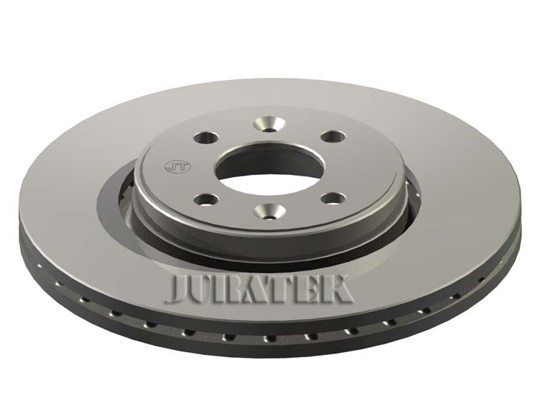1x Brake Disc Front Juratek Fits Renault Megane Clio Scenic Captur ...