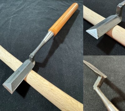 Japanese Chisel Kote nomi ( Trowel Chisel) 24mm Woodworking | eBay